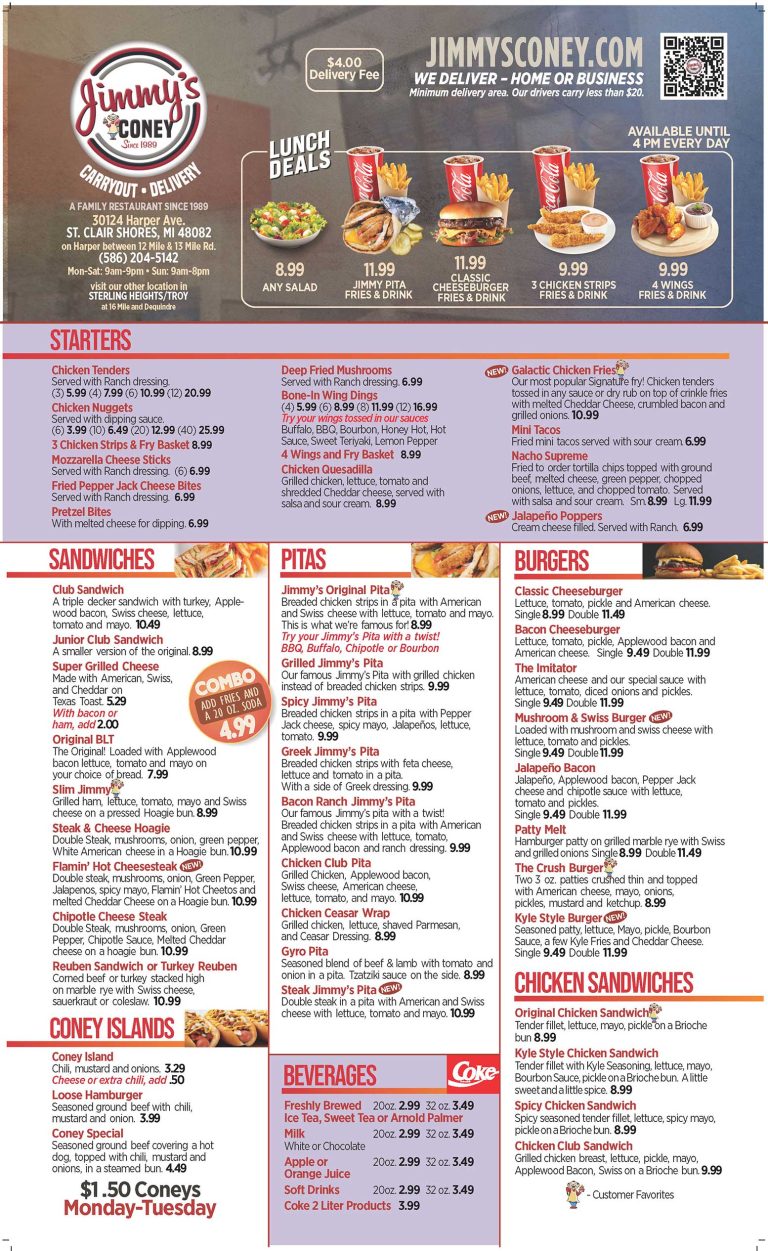 Locations - Jimmy's Coney