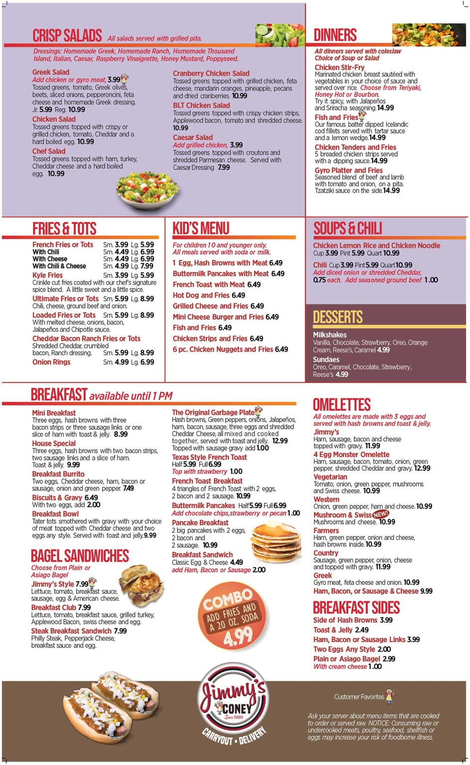 Locations - Jimmy's Coney