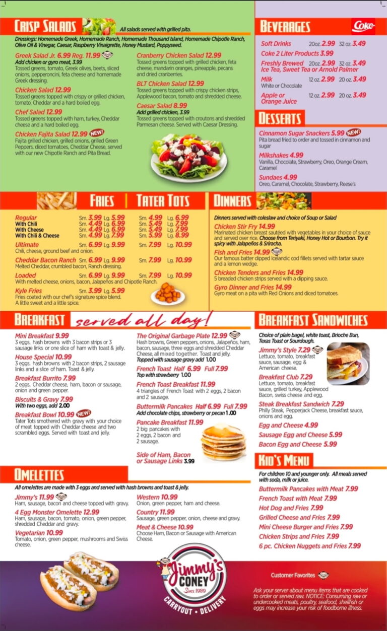 Home - Jimmy's Coney